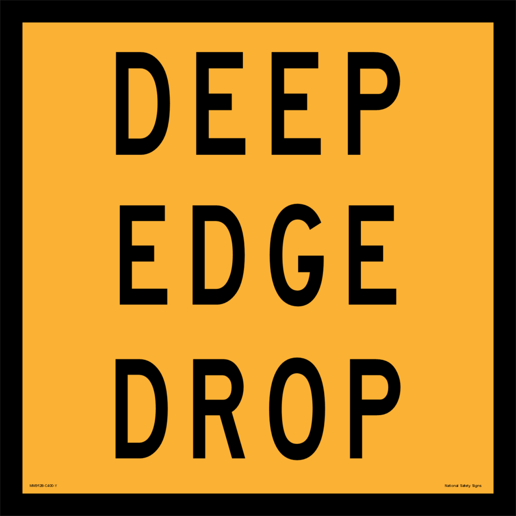 Multi Message Deep Edge Drop Sign