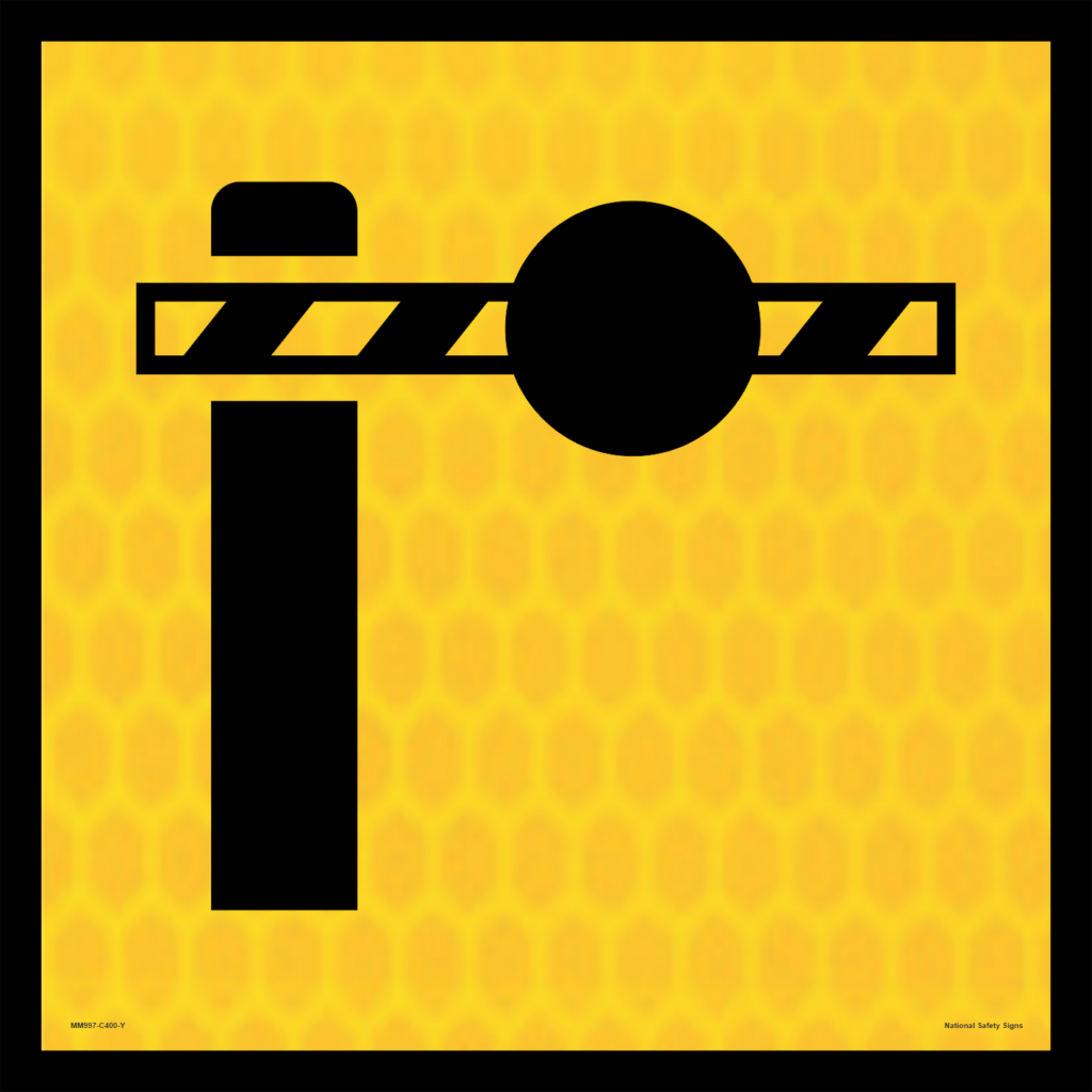 Multi Message Boom Barrier Sign - Roadwork Signs online