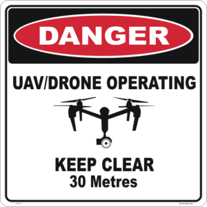 Drone operating stand - National Traffic Signs