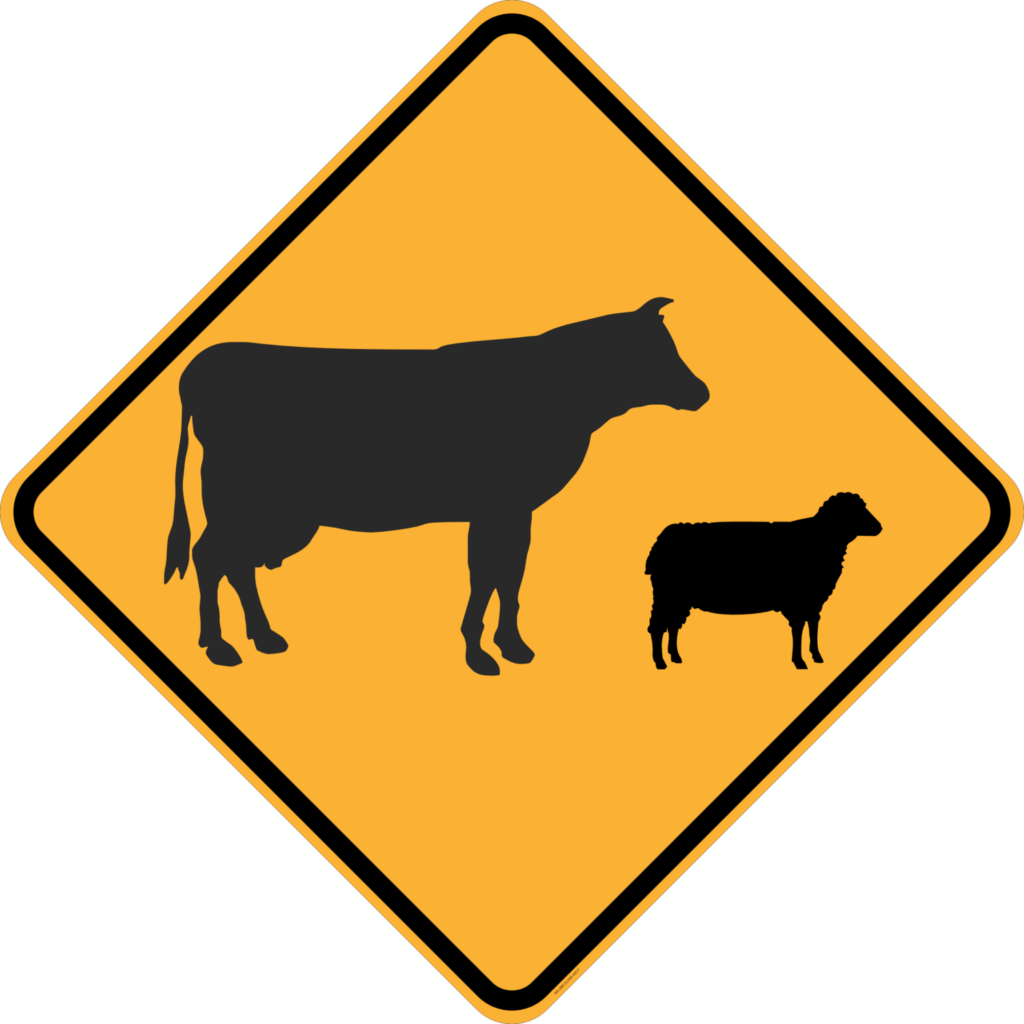 W5-38 Stocks sign - Australian Compliant - National Traffic Signs